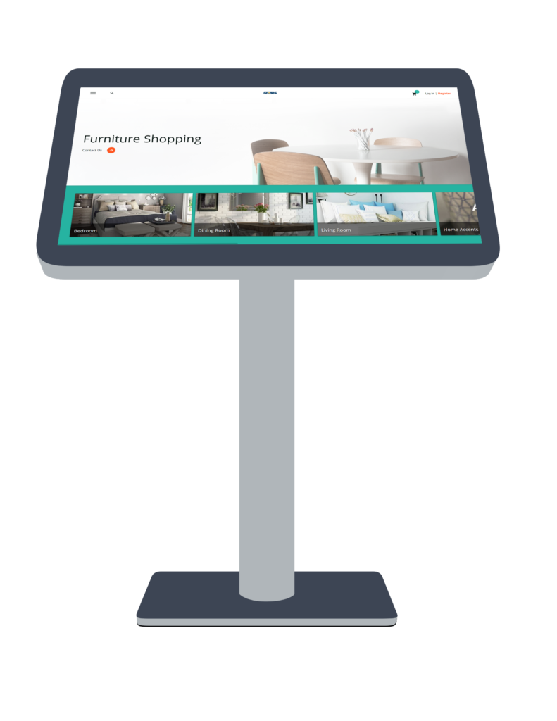 In-Store, Self-Service Kiosk for Furniture Retailers